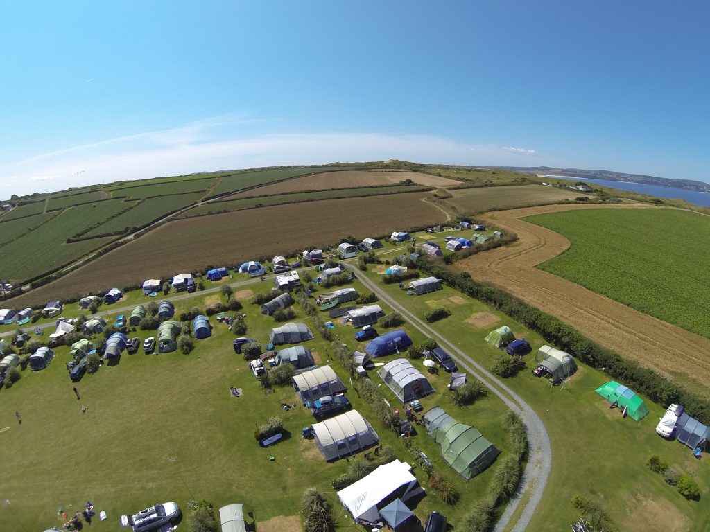 Large Camping Pitches | Gwithian Farm Campsite